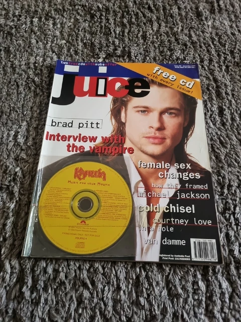 Juice Magazine December 1994 Brad Pitt Michael Jackson Courtney Love