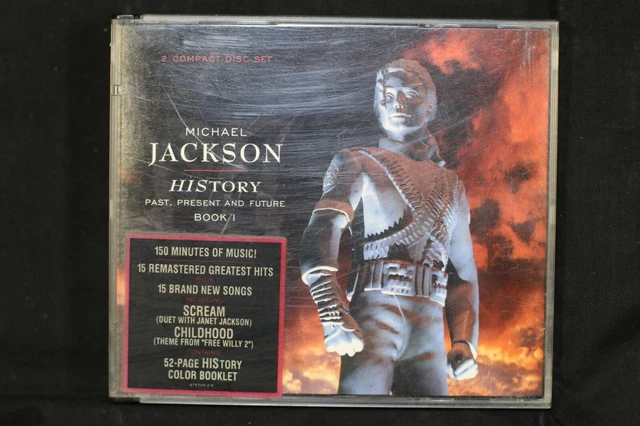 MICHAEL JACKSON - HIStory - Past, Present And Future - Book I (CD ...