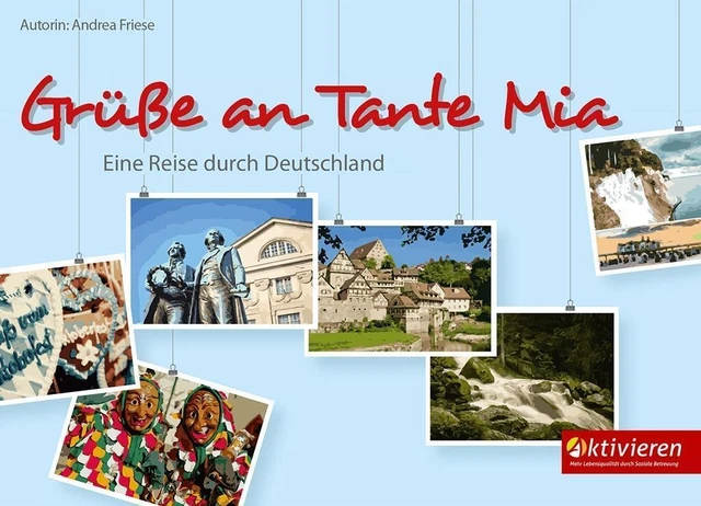 GRÜSSE AN TANTE Mia Das Postkarten-Spiel Andrea Friese Spiel Spiel ...