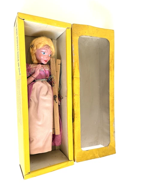 VINTAGE SL CINDERELLA Boxed Pelham Marionette String Puppet £25.00 ...