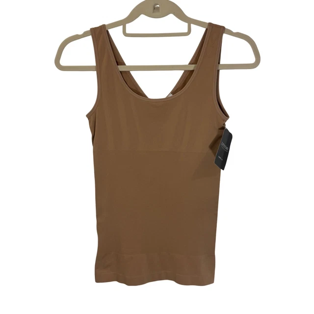 NEW YUMMIE BY Heather Thomson Brown Shapewear Tank Top S/M Seamless ...