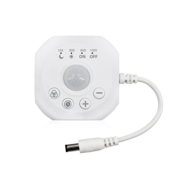 DIMMER PIR MOTION Sensor DC5-24V Monochrome Dimmer for LED Tape Strip ...
