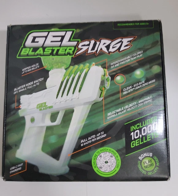 GEL BLASTER SURGE Ultimate Water Gellet Blaster Gen3, Ages 9+ New Open ...
