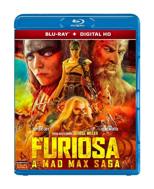 FURIOSA: A MAD Max Saga 2024 full Blu-ray Action/Adventure Region Free $15.14 - PicClick CA