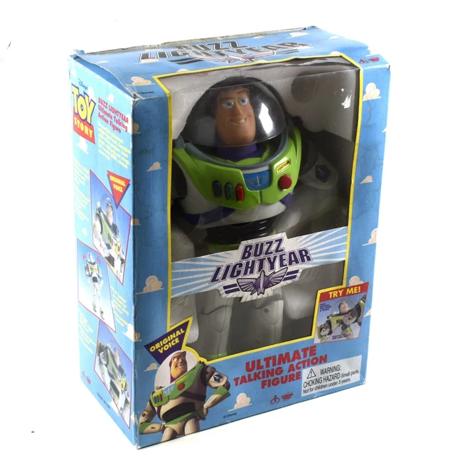 VINTAGE BUZZ LIGHTYEAR Disney Thinkway Toys 1990's 1st Edition 62809 ...