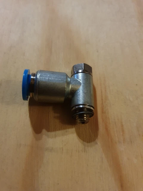 1 X FESTO GRLA-M5-QS-6-D Drossel-Rückschlagventil Mat.Nr.:193139 neu ...