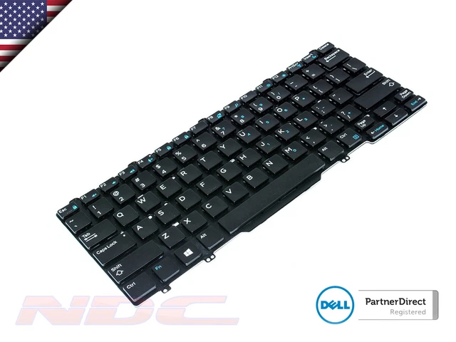 DELL LATITUDE 3340/E5450/E5470 etc. Single Point US ENGLISH Keyboard ...
