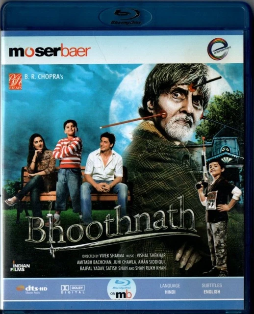 BHOOTHNATH - BOLLYWOOD BLU-RAY - Amitabh Bachan, Juhi Chawla, Shahrukh ...