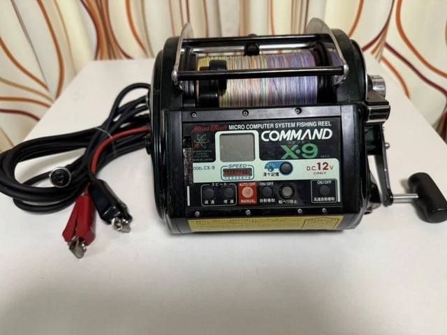 MIYAMAE MIYA EPOCH Command X-9 CX-9 12V Elektrisch Reel Big Game Saltwater w/ £542.26 - PicClick UK
