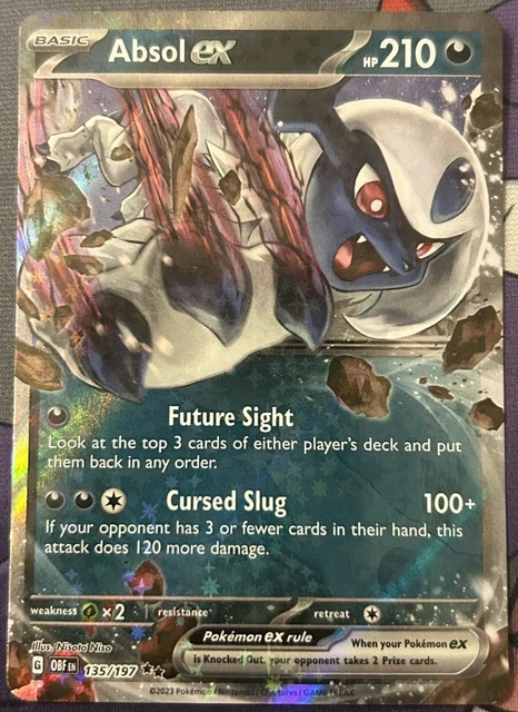 POKÉMON TCG ABSOL ex SV03: Obsidian Flames 135/197 Holo Double Rare $2. ...