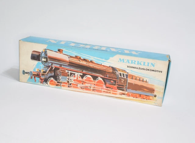 MÄRKLIN 3048 LEERKARTON für Dampflok BR01 BR 01 097 Jahrgang 1966 OVP # ...