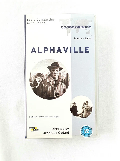 ALPHAVILLE (1965) VHS Tape - Jean-Luc Godard Anna Karina Warner Bros £ ...