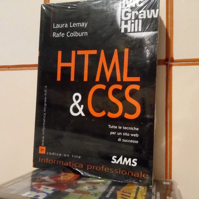 HTML & CSS Laura Lemay e Rafe Colburn Nuovo EUR 48,97 - PicClick FR