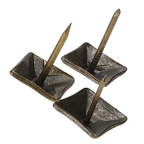 LOT DE 50 clous décoratifs 14x20mm, clous de tapissier bronze rétro ...