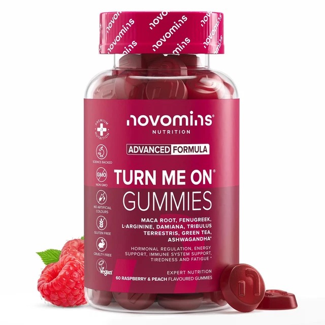 TURN ME ON Gummies Women - Maca Root, Damiana, 60 count (Pack of 1) £24 ...