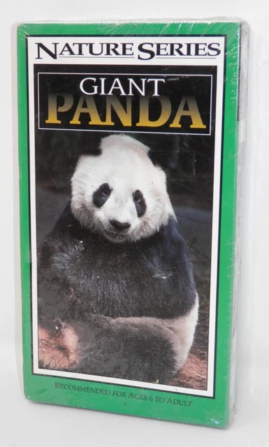 NATURE SERIES GIANT Panda Bear VHS Tape - Tibet China Bei-Shung New ...