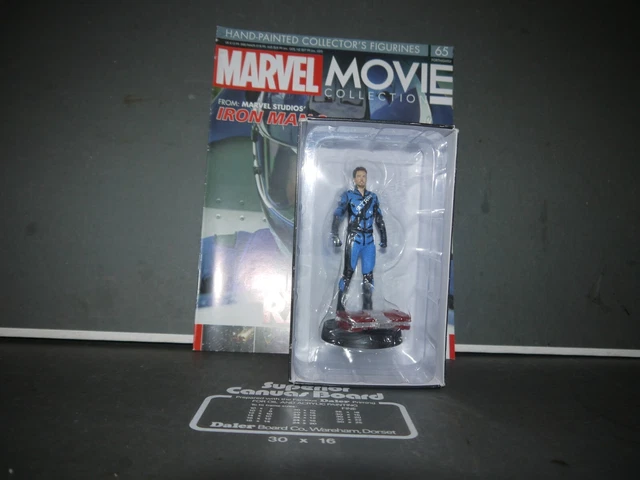 MARVEL MOVIE COLLECTION Issue 65 Tony Stark Race Suit Eaglemoss ...