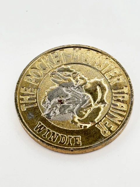 ARCANINE POKEMON BATTLE Coin Silver Japanese Rare Nintendo JAPAN ...