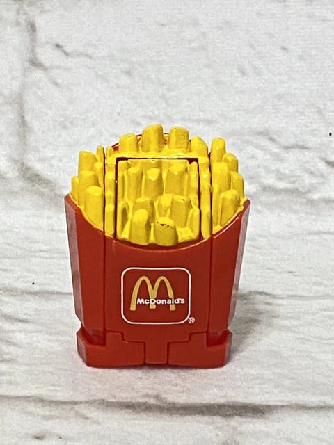 1987 MCDONALDS HAPPY Meal Transformer French Fries Robot Transformer ...