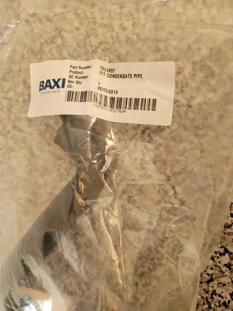 BAXI 7683857 KIT Condensate Pipe £55.00 - PicClick UK