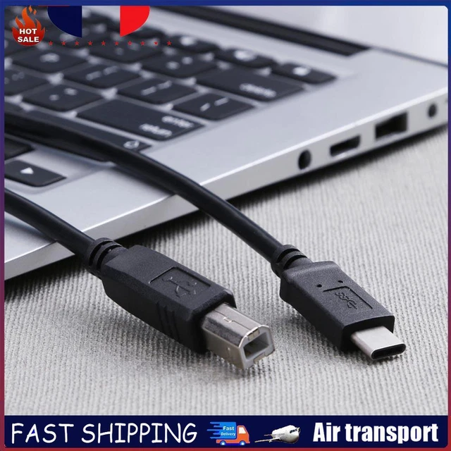 TYPE C PRINTER Scanner Cord USB C to USB 2.0 Type B Cable for MacBook ...