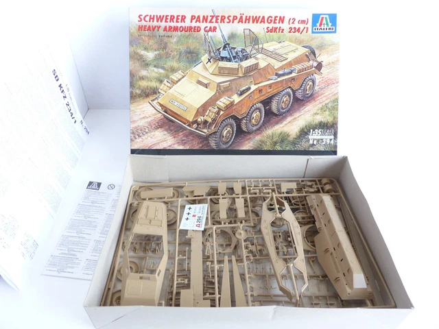 ITALERI 294 MODEL To Build Blind Vehicle 234-1/35 Eme £31.91 - PicClick UK