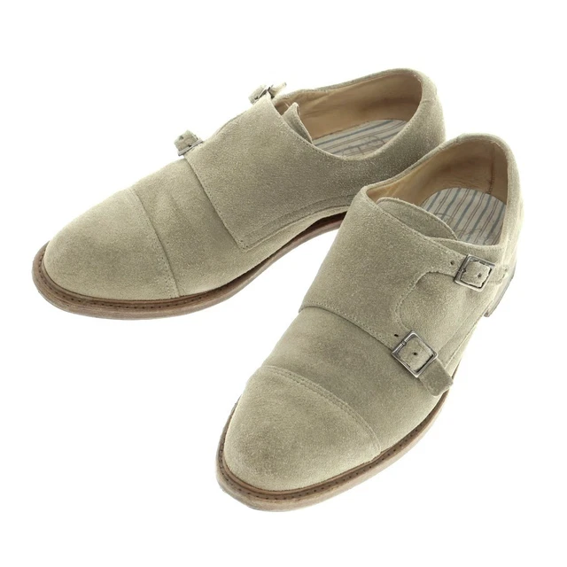 PARABOOT SUEDE DOUBLE Monk Dress Shoes Gray Size 6 £264.30 - PicClick UK