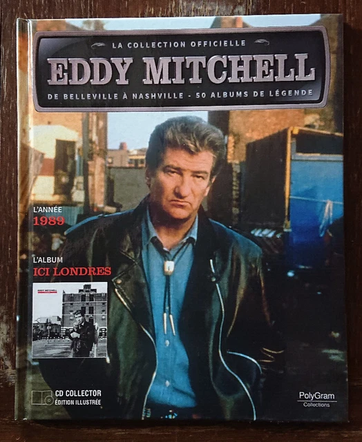 CD LIVRE LA COLLECTION officielle EDDY MITCHELL - ICI LONDRES - Promo ...
