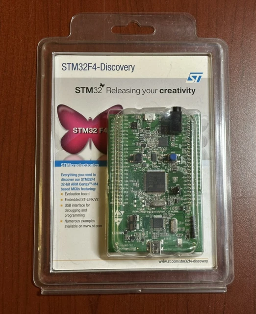 STM32F4 DISCOVERY STM32F407 Cortex-m4 Development Board ST-link V2 $16. ...