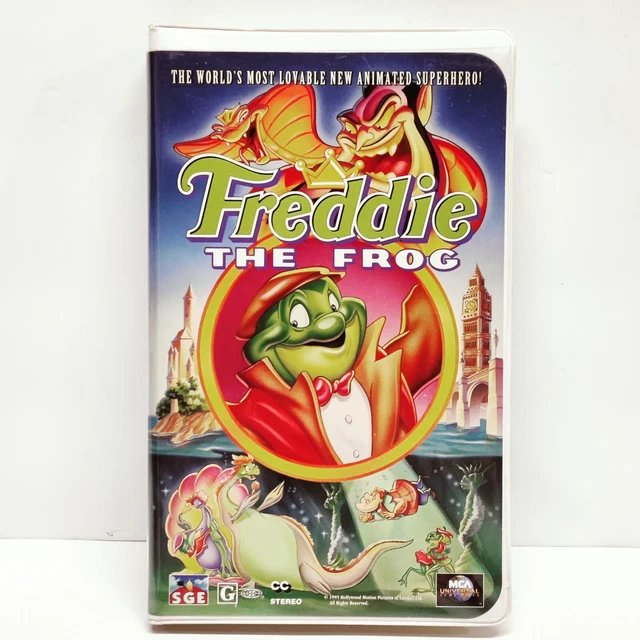 FREDDIE THE FROG (VHS, 1995) Clamshell Case Rare 80's movie's £3.59 ...