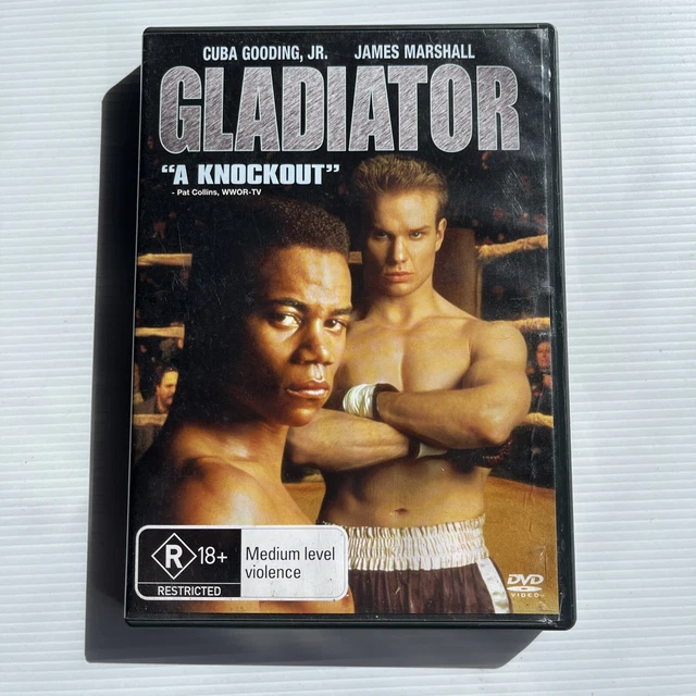 GLADIATOR - R4 DVD, James Marshall, Cuba Gooding Jr, 1992. $9.95 ...