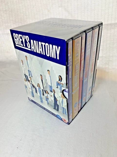 GREY'S ANATOMY: COMPLETE Seasons 1-6 DVD Box Set £12.49 - PicClick UK