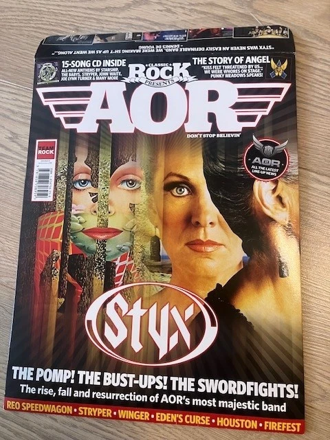 CLASSIC ROCK PRESENTS AOR Issue 10 with Styx on Cover £4.38 - PicClick UK