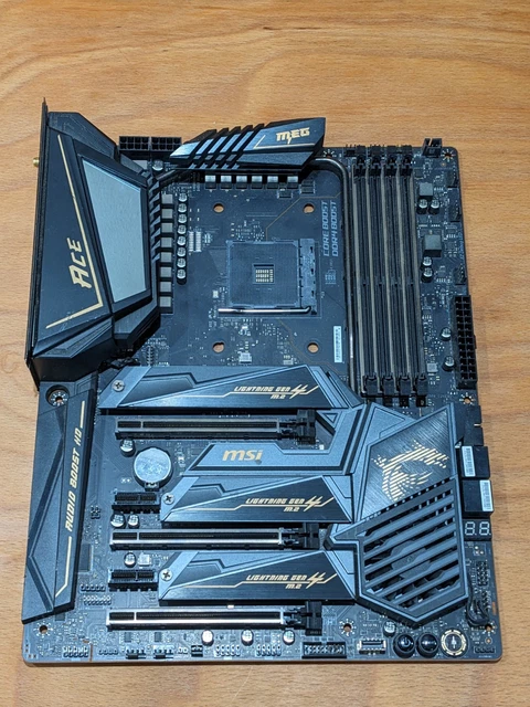 MSI MEG X570 ACE Motherboard AM4 SOCKET ATX AMD Ryzen gaming mobo £199. ...