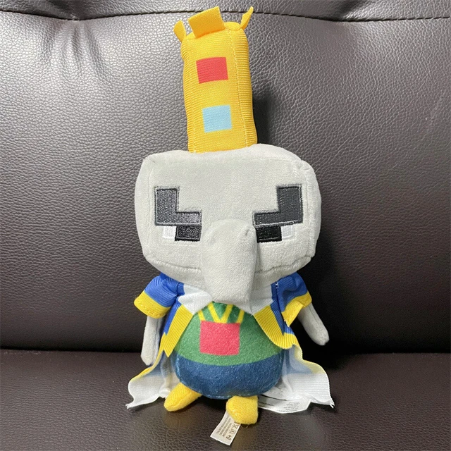20CM MINECRAFT DUNGEON Arch-Illager Multicolor Master Chia Soft Plush ...