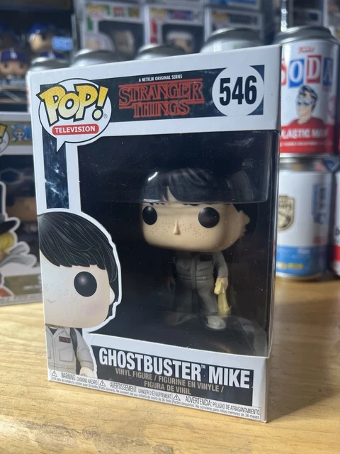 FUNKO POP! TELEVISION: Stranger Things - Ghostbuster Mike #546 (vaulted ...