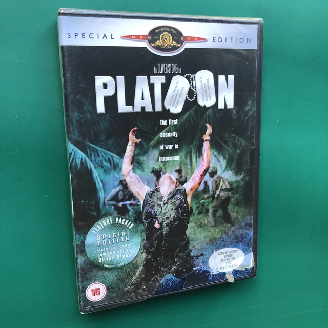 OLIVER STONE PLATOON Vietnam War 2-Disc DVD Martin Sheen SPECIAL EDITION SEALED £17.36 - PicClick UK