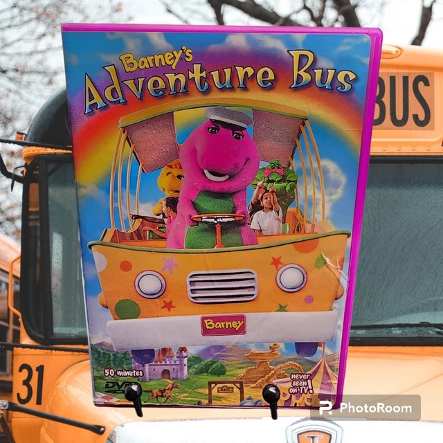 BARNEY'S ADVENTURE BUS DVD Movie 2004 Children's Show $9.73 - PicClick CA
