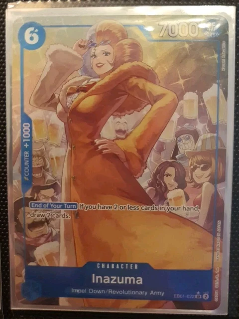 ONE PIECE CARD Game - Inazuma - EB01-022 - Alternative Art - En EUR 12,00 - PicClick IT