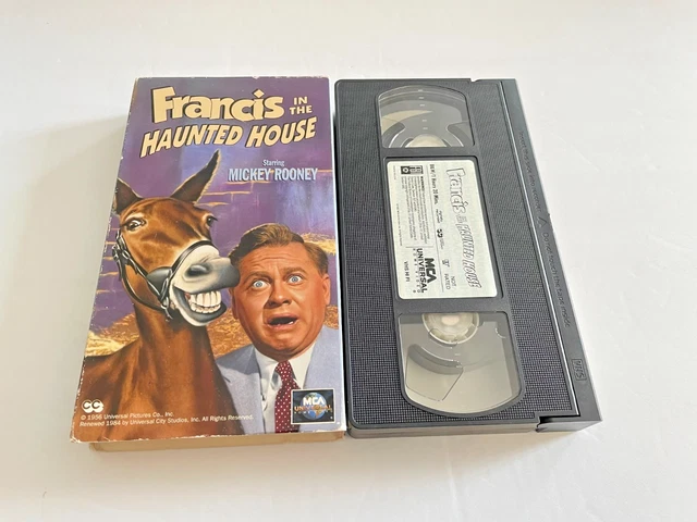 FRANCIS IN THE Haunted House - VHS Tape £3.96 - PicClick UK
