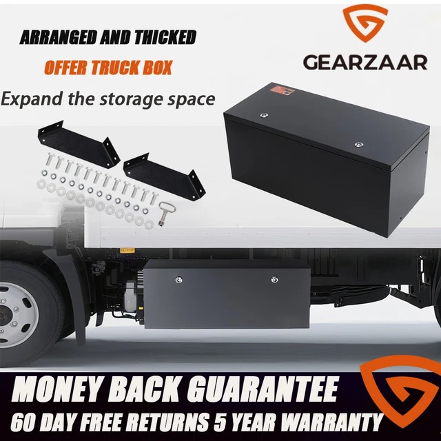 TRAILER TRUCK ALUMINIUM Lockable Tool Box Chest Locker Storage700x 300x ...