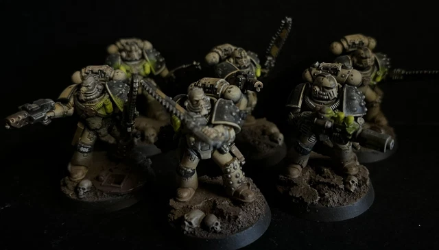 WARHAMMER 40K 30K Death Guard Horus Heresy Custom Converted 6 ...