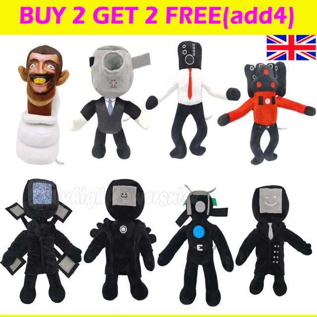 Funny Game Skibidi Toilet Plush Dolls Toiletman Cameraman Speakerman
