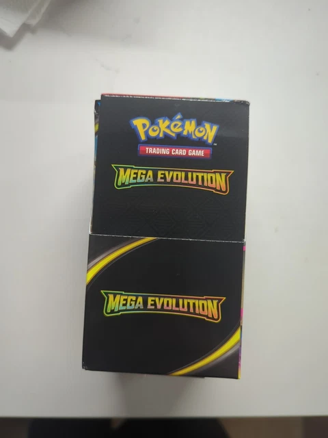 POKÉMON TCG MEGA Evolution Half Booster Box 18 Artwork Packs Only No ...