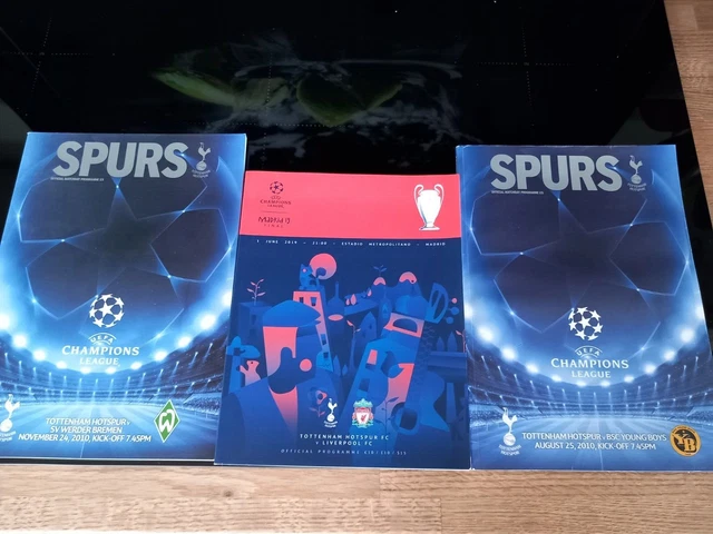 TOTTENHAM V Liverpool 2019 Champions League Final Programme +8 other ...