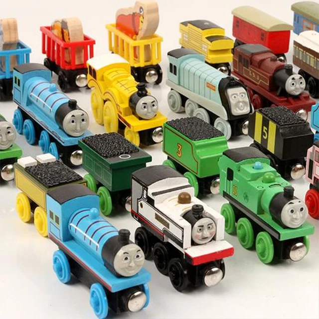 WOODEN TRAINS TRACK Car Engines Railway Tender Tank for Thomas&Friends ...