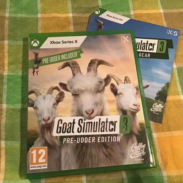 GOAT SIMULATOR 3 Goat In A Box Edition Playstation 5 PS5 NEW SEALED ...