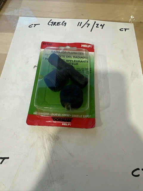 DORMAN 47151 RADIATOR Flush Tee 1/2 In. $33.82 - PicClick CA