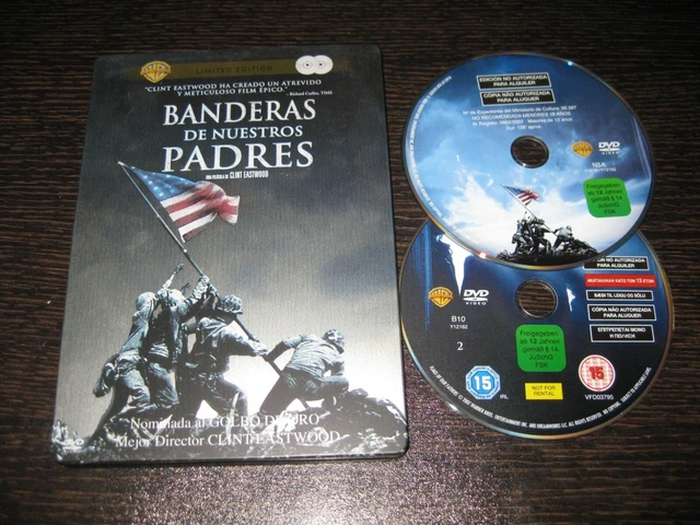 BANDERAS DE NUESTROS Padres Dvd Clint Eastwood Edicion Limitada Caja Metalizada EUR 15,00 ...