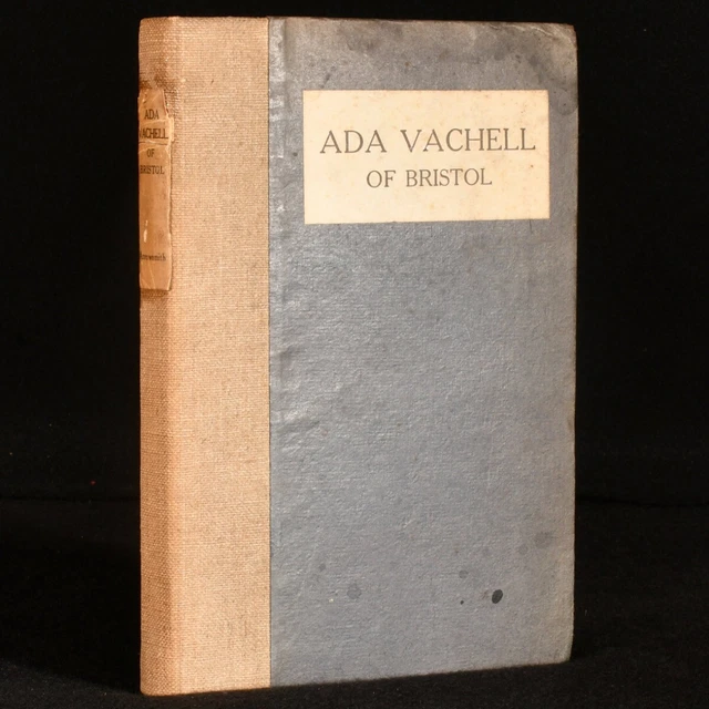 1928 ADA VACHELL of Bristol by F. M. Unwin Scarce First Edition EUR 59 ...